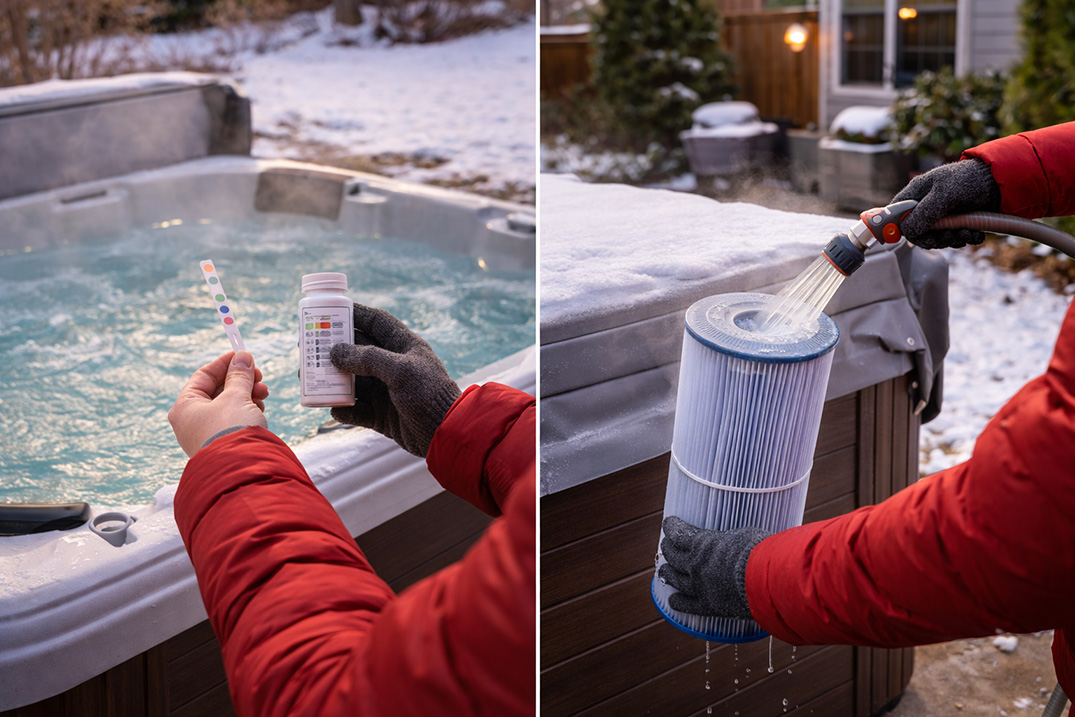 Winter Hot Tub Care in Idaho: Keep Your Spa Crystal Clear